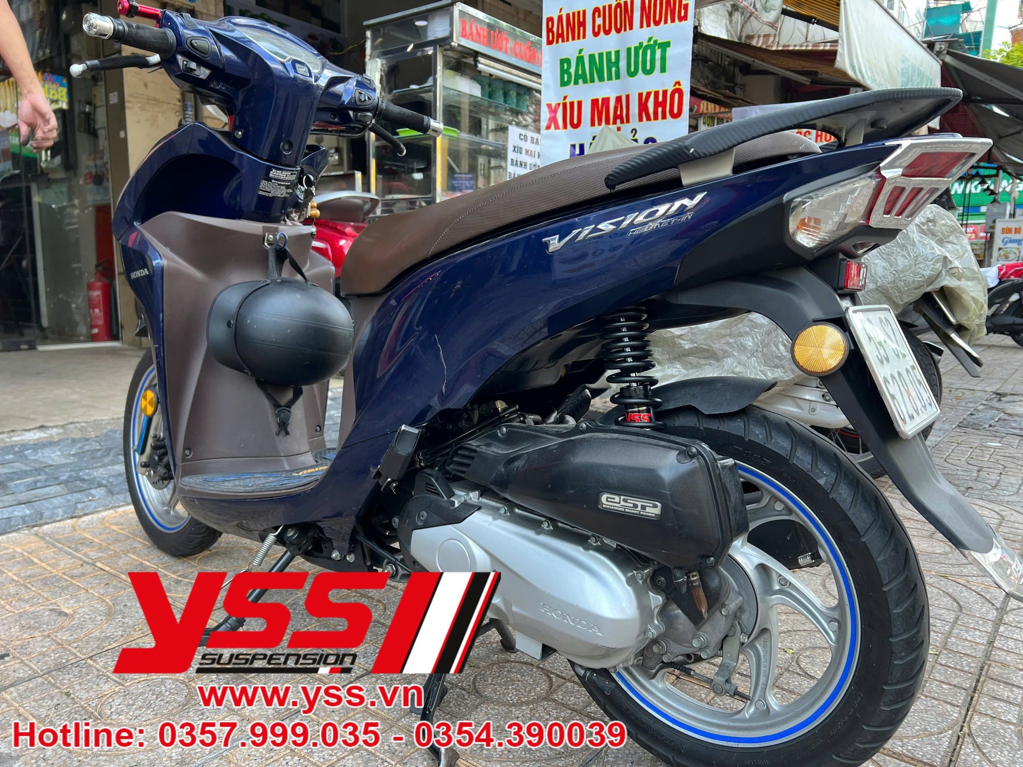 Giảm xóc không bình dầu cho vision